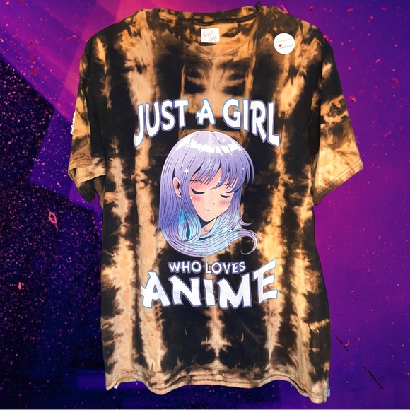 Lylas Boutique | Tops | Custom Animae Tee | Poshmark